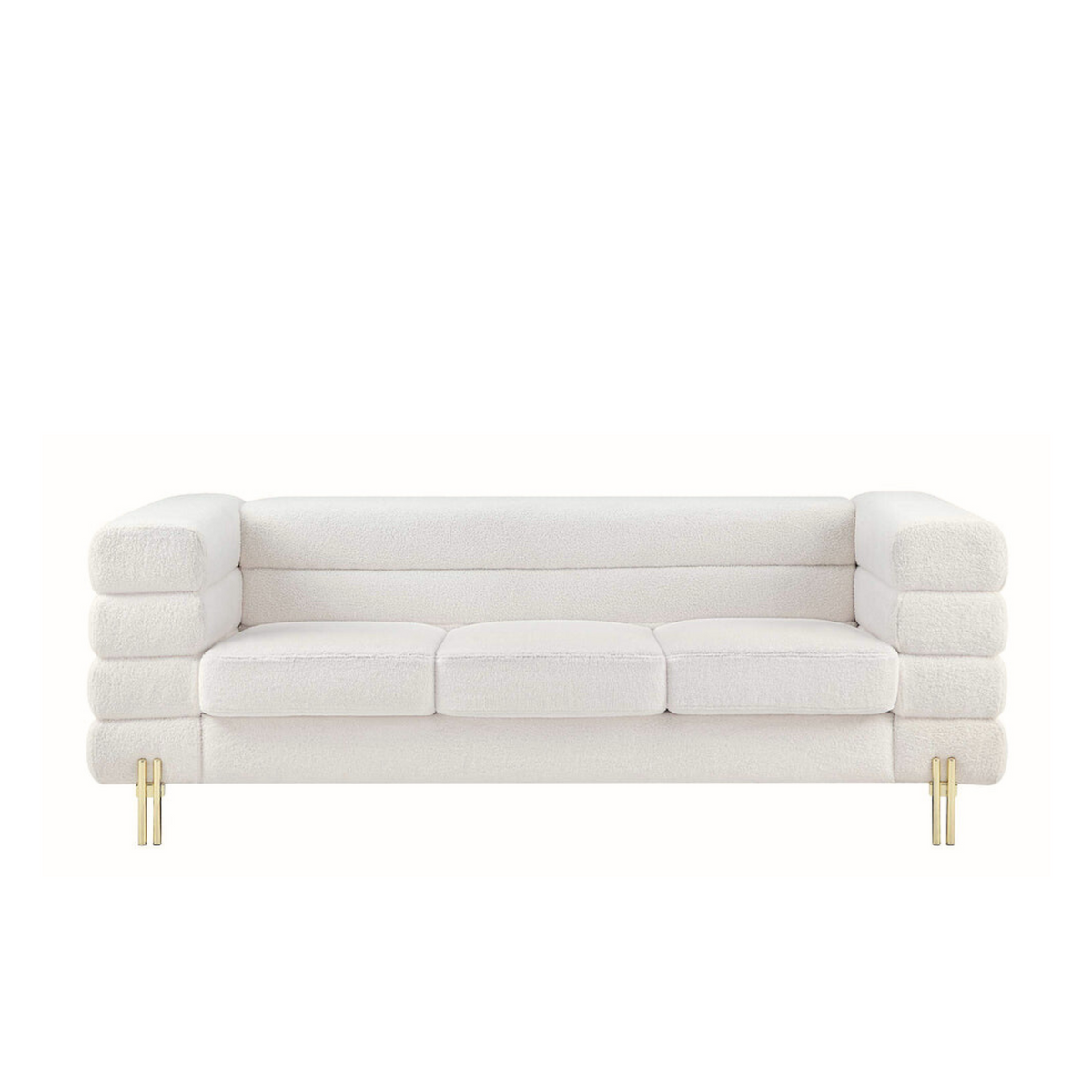 Chatou Boucle Mid-century Inspired Sofa - Stan – Wizmodern